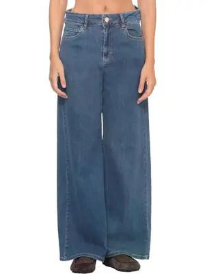 EMME Wide-leg Jeans - Blue