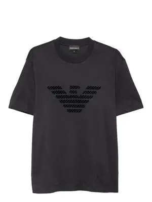Emporio Armani Logo-print T-shirt - Black
