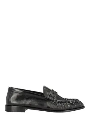 Saint Laurent Le Loafer Supple Loafers - Black