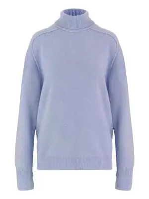 Carven Cashmere Roll-neck Sweater - Blue