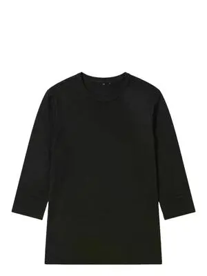THOM KROM Seam-detail Crew-neck T-shirt - Black