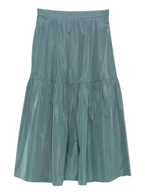 ROSSO 35 Tiered Midi Skirt - Blue