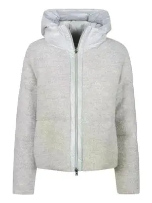 Herno Sequin-embellished Puffer Jacket - Grey