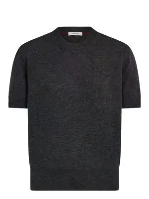 FERRAGAMO Gancini Detail Top - Grey