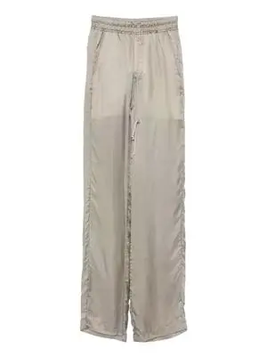 Rick Owens Drawstring Wide-leg Trousers - Grey