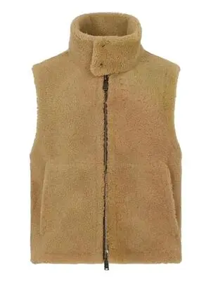 Dsquared2 Shearling Vest - Neutrals