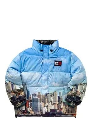 AWAKE NY X Tommy Hilfiger Reversible Puffer Jacket - Blue