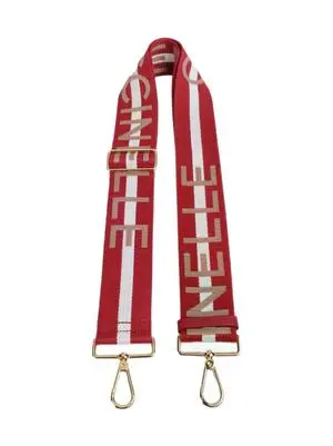 COCCINELLE Nastro Signature Logo-jacquard Bag Strap