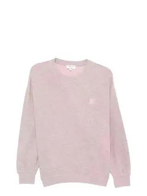 MAISON123 Lesly Logo-embroidered Sweatshirt - Pink