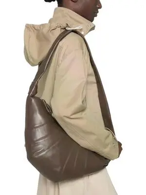 LEMAIRE Medium Croissant Shoulder Bag Brown