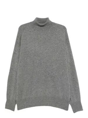 Sofie D'hoore Roll Neck Balloon Sleeve Knit - Grey