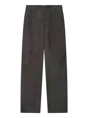 MARANT ETOILE Marant Étoile Rhil Cotton Twill Straight Leg Trousers