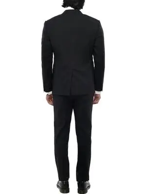 Corneliani Academy Peak-lapel Suit - Black