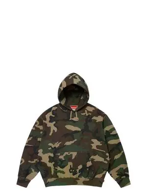 Supreme Camouflage Hooded Sweatshirt - Green