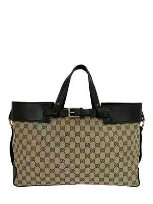 Gucci 2000-2015 Gg Canvas Tote Bag - Neutrals
