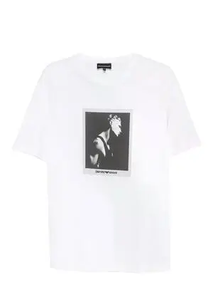EMPORIO ARMANI Graphic-print T-shirt