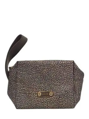Borbonese O.p. Print Clutch Bag - Brown