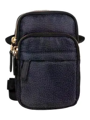 Borbonese Opeth-print Zip-around Belt Bag - Blue