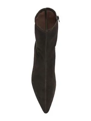 THE ROW Liisa Kitten Bootie - Moka