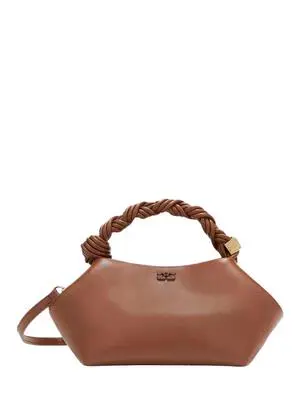 GANNI Small Bou Bag In Brown Brown