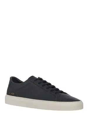 COMMON PROJECTS Achilles Leather Sneakers - Navy