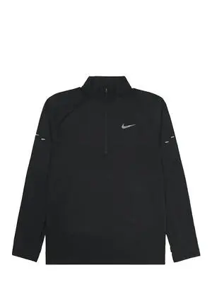 Nike Stride Drifit 1/4 Zip Running Top - Black
