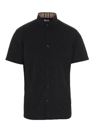 BURBERRY Monogram Slim Short Sleeves Shirt