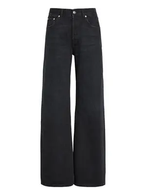 ARMARIUM Luke Wide-leg Jeans - Black
