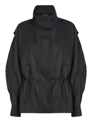 ARMARIUM Waterproof Cotton-blend Windbreaker Jacket - Black