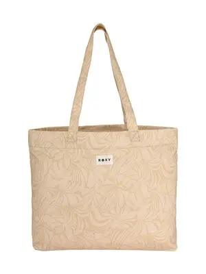 Roxy Sweeter Than Honey Printed Tote Bag - Surfside Pebble