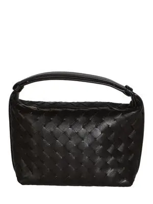 Bottega Veneta Fondant Nappa Intrecciato Calfskin Wallace - Brown