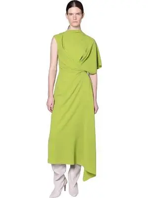 ROKSANDA Asymetric Crepe Elva Dress Meadow