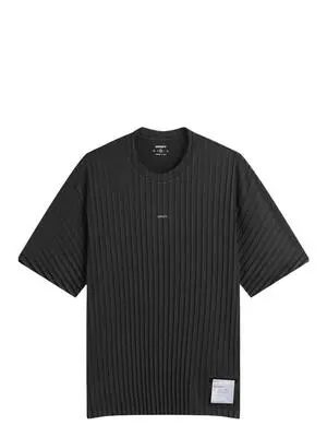 Satisfy Pleated T-shirt - Black