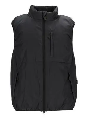Aspesi Stand Collar Vest - Grey