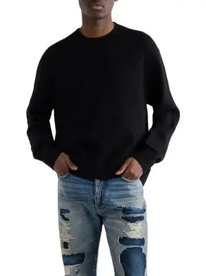 Acne Studios Klimis Cashmere Blend Sweater - Black