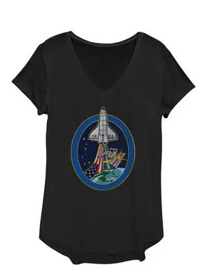 NASA Space Shuttle Mission 116 T Shirt - Black