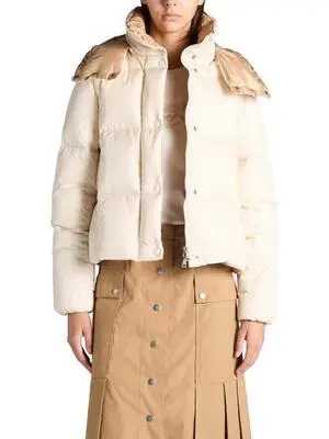 MONCLER Castelnew Down & Feather Puffer Jacket