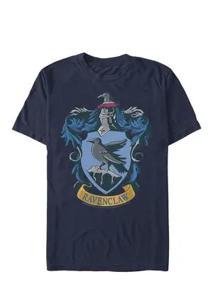 HARRY POTTER Ravenclaw Crest Graphic Tee - Navy Blue
