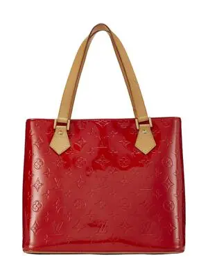 LOUIS VUITTON Cerise Monogram Vernis Houston - Red