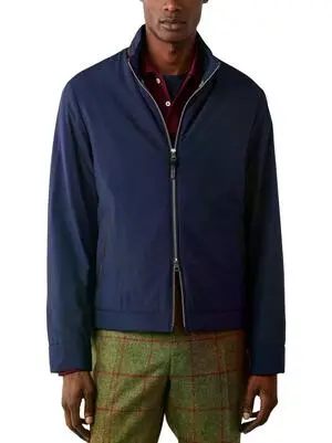HACKETT LONDON Lightweight Blouson Jacket - Blue