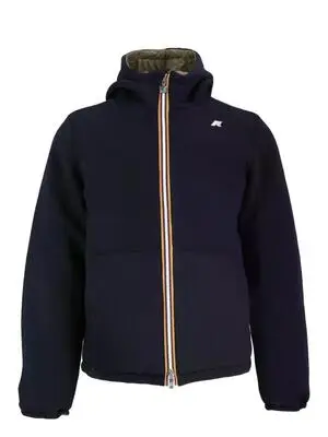 K-WAY Reversible Hooded Jacket - Blue