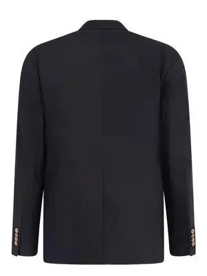 Tagliatore Pin-detail Double-breasted Suit - Black
