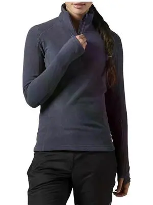 REEBOK Quarter-zip Fleece Sweatshirt - Blue