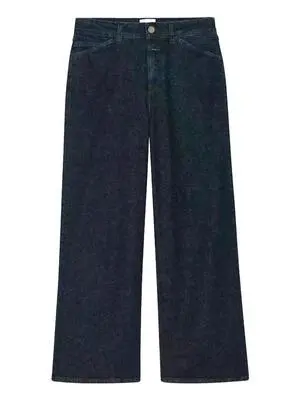 CLOSED Closed Dark Wash Wide-Leg Denim Jeans