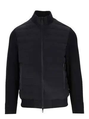 Emporio Armani Quilted Down Jacket - Black