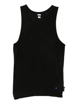 POST ARCHIVE FACTION Bead-embellished Drawstring Vest - Black
