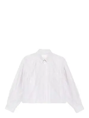A.p.c. Striped Cotton Shirt - White
