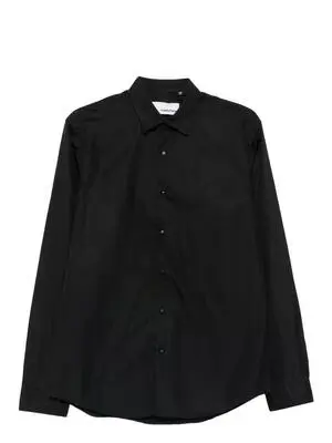 COSTUMEIN Long-sleeve Button-down Shirt - Black