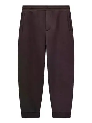 Emporio Armani Logo-plaque Track Pants - Brown