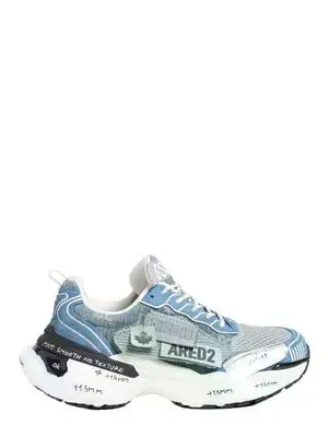 Dsquared2 Denim Monogram Sneakers - Blue